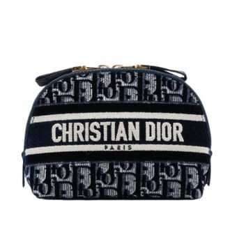 Dior Pre-owned Samttasche - - Pre-owned - Damen - Blau - ONE SIZE