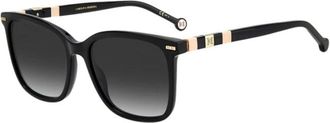 Carolina Herrera Femme, Accessoires, Noir, Taille: 57 MM 0045/S 3H2(9O) Lunettes de soleil
