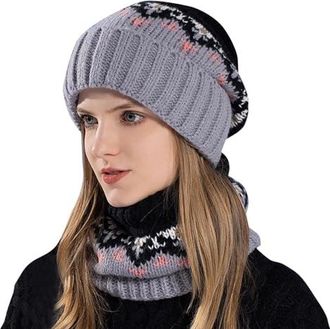 Generic Bonnet Femme Hiver Bonnet Femme Chapeau Femme Hiver Confortable Classique - Bonnet V&eacute;lo Unisexe Hiver, Coupe-Vent Thermique, L&eacute;ger et Confortable pour