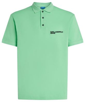 Karl Lagerfeld Karl Lagerfeld Jeans Regular Pique Polo, Men, Red, Polo