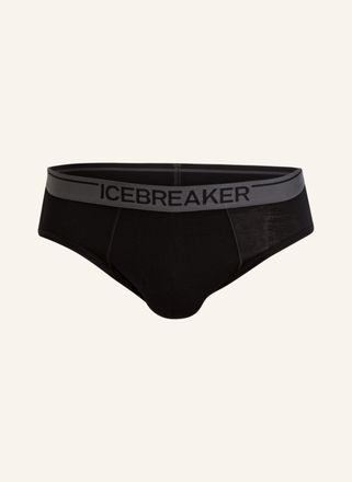 Icebreaker Funktionsw&auml;sche-Slip Anatomica Mit Merinowolle schwarz