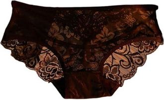 Generic Culotte sans Couture Femme Culotte Femme sans Couture Culotte Femme De Classique Tangas Ray&eacute; Personnalis&eacute; Logo Lettres Taille Basse No Show Bikini sur