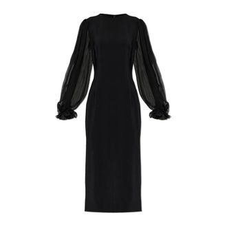 Dolce & Gabbana Structured Cady Kleid - - Dresses - Damen - Schwarzk - L