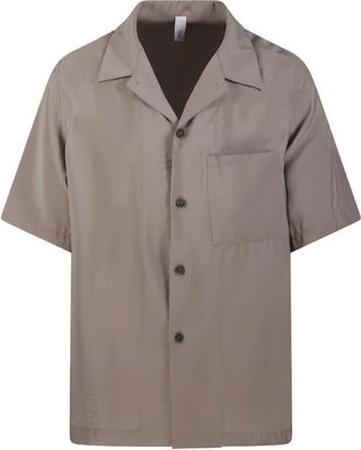 Hev&ograve; Homme, Chemises, Brun, Taille: M 4501 Shirt