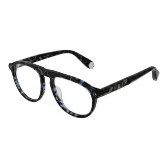 Philipp Plein Runde optische Brille - - Accessories - Herren - Blau - ONE SIZE