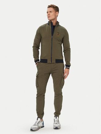 Aeronautica Aeronautica Militare Jogginganzug 262TF0126UF00662 Khakifarben Regular Fit