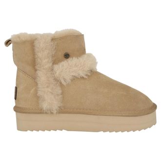 Warmbat Warmgef&uuml;tterter Beiger Stiefelette - - Shoes - Damen - Beige - 40 EU