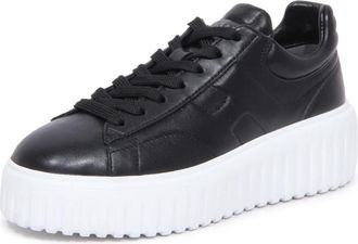 Hogan Femme, Chaussures, Noir, Taille: 37 1/2 EU Baskets