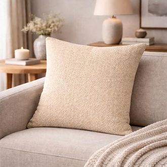 Home Wohnideen Kissenh&uuml;lle FJELLA Leinenoptik, Ohne F&uuml;llung, Farbe:beige, Gr&ouml;&szlig;e:50 x 50 cm, Anzahl:1x