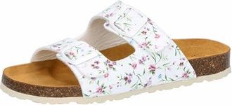 Lico Bioline Platino Mules pour Femme, Blanc/Multicolore, 38 EU, Blanc Multicolore, 38 EU