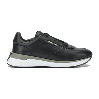 Ferragamo Herrenschuhe Sneakers Schwarz Aw25 - - Shoes - Herren - Schwarzk - 39 EU
