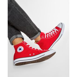 Converse Sneakers aus Stoff Converse Chuck Taylor All Star HI M9621C Rot