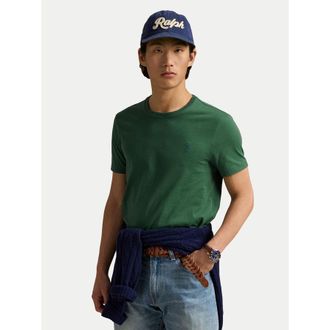 Polo Ralph Lauren T-Shirt 710671438425 Gr&uuml;n Custom Slim Fit