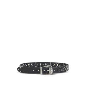 Golden Goose G&uuml;rtel mit verzierter Schnalle - - Accessories - Damen - Schwarzk - 85 CM