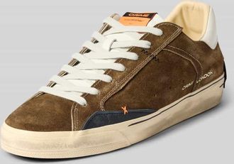 Crime London Sneaker mit Label-Print