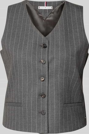 Tommy Hilfiger Shaped Fit Weste mit Viskose-Anteil