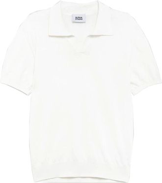 Alpha Industries Homme, Tops, Blanc, Taille: L Polo P26