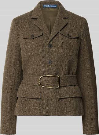 Polo Ralph Lauren Taillierter Kurzblazer aus Woll-Mix