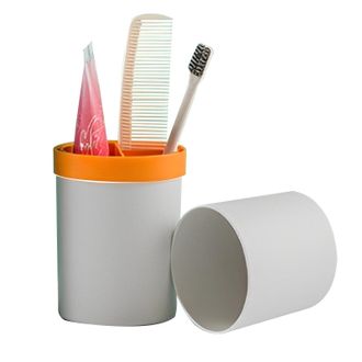 Generic Reiseetui f&uuml;r Zahnb&uuml;rste | wasserdichte und glatte Aufbewahrungsbox, Zahnb&uuml;rstenbox mit Deckel | f&uuml;r Freunde, Reisen, Camping, Wohnzimmer, Fitnessstud