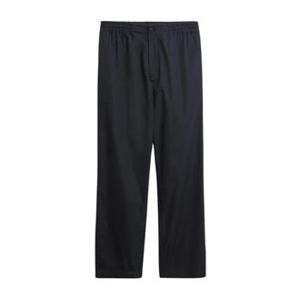 Elvine Popeline dunkelblaue Hose - - Trousers - Herren - Blau - W30