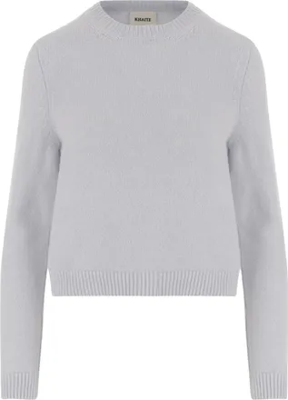 Khaite Femme, Pulls, Bleu, Taille: 40 FR Pull en Cachemire Leta
