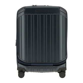 Piquadro Trolley Kabinengr&ouml;&szlig;e Front - Mittlere &Ouml;ffnung - - Suitcases - Herren - Blau - ONE SIZE