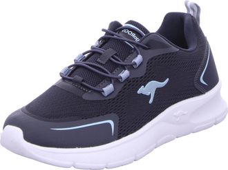 Kangaroos Damen K-NJ Stepper OS Sneaker, Raven/Stone Green, 39 EU