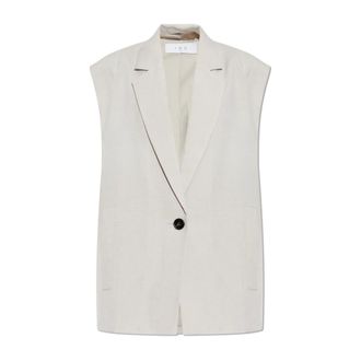 Iro Iro, Femme, Vestes, Gris, Taille: 36 FR Soledad Vest