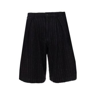 Comme Des Gar&ccedil;ons Comme Des Gar&ccedil;ons Black Nylon Knee Length - - Shorts - Herren - Schwarzk - L