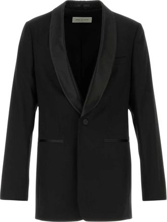 Dries Van Noten Homme, Costumes, Noir, Taille: L Blazer Bartux