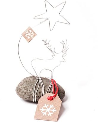 Good old Friends Mini Winter Steingeschichten Hirsch