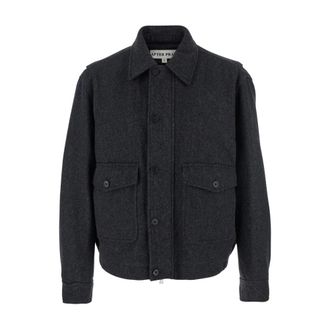 After Pray Klassische A-2 Jacke - - Jackets - Herren - Grau - S