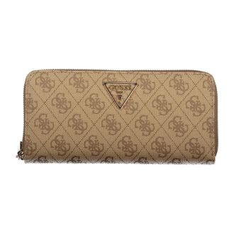 Guess Femme, Accessoires, Beige, Taille: ONE Size Laurel II SLG Wallet