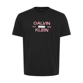 Calvin Klein Herren, Oberteile, Schwarzk, MGr&ouml;&szlig;e