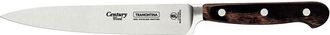 Tramontina CENTURY WOOD Zubereitungsmesser, Edelstahl, FSC-zertifiziert, rostfrei, spülmaschinenfest, Küchenmesser, Kochmesser, Klinge 16 cm