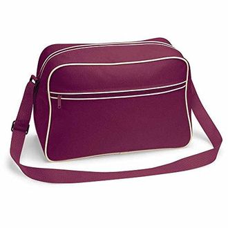 BagBase Bag Base - Sac bandoulière - RETRO SHOULDER BAG BG14 - mixte - coloris rouge bordeau