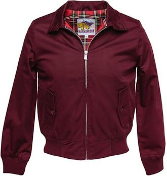 Harrington BLOUSON ORIGINAL RECYCL&eacute; - FEMME - blouson - BORDEAUX - XS