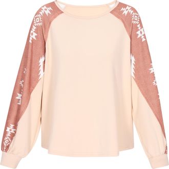 Izia Langarm Frauen Aprikose