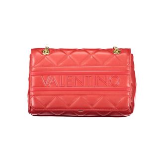 Mario Valentino Femme, Sacs, Rouge, Taille: ONE Size Sac &agrave; main en poly&eacute;thyl&egrave;ne rouge