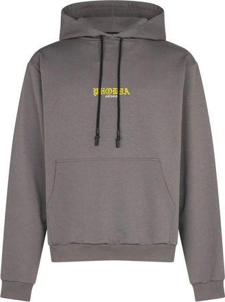 Phobia Archive Homme, Sweatshirts et sweats &agrave; capuche, Gris, Taille: XL SweaT-shirt de surv&ecirc;tement l&eacute;ger &agrave; manches longues