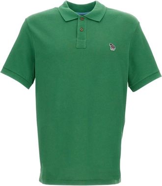 Paul Smith Homme, Tops, Vert, Taille: M Maglietta Polo