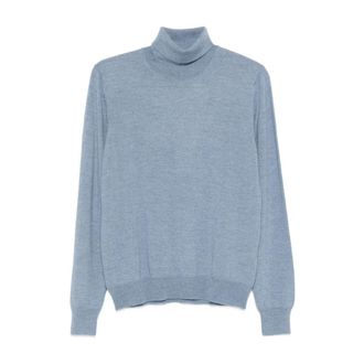 Tagliatore Punkt Cutter - - Knitwear - Herren - Blau - M