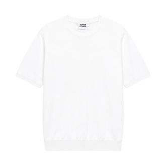 Alpha Studio Homme, Pulls, Blanc, Taille: XL Maille ras du cou