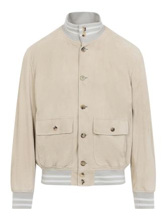 Ralph Lauren Purple Label Bomberjacke - Lila