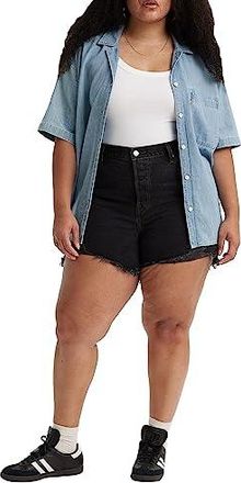Levi's Plus Size 501 High Rise Short en jeans Femme Stowaway Plus 14