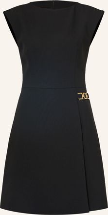 HUGO BOSS Hugo Kleid Kentu In Wickeloptik schwarz