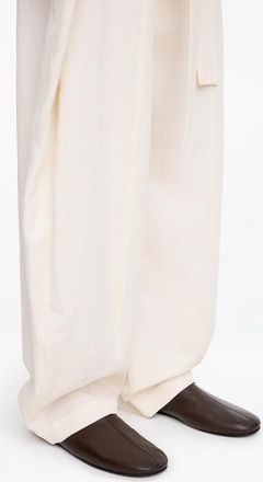 Arket Lederballerina -Braun