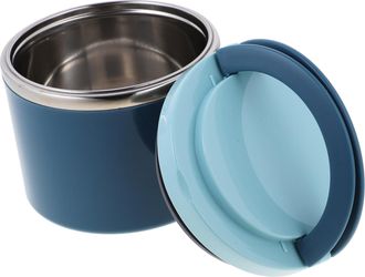 Amosfun Edelstahl Fr&uuml;hst&uuml;cksbecher Thermobeh&auml;lter Isolierbeh&auml;lter F&uuml;r Haferbrei Suppen Gro&szlig;e Lunchbox Bpa-frei Leicht Zu Reinigen F&uuml;r B&uuml;ro Schule Picknick