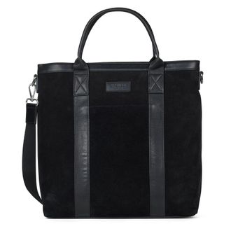 Howard London Brian Suede Tote Bag - - Bags - Herren - Schwarzk - ONE SIZE