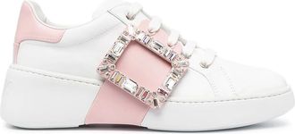 Roger Vivier Low-Top Sneaker - Sneakers Pink - Gr. 35,5 (EU) - in Gold - f&uuml;r Damen